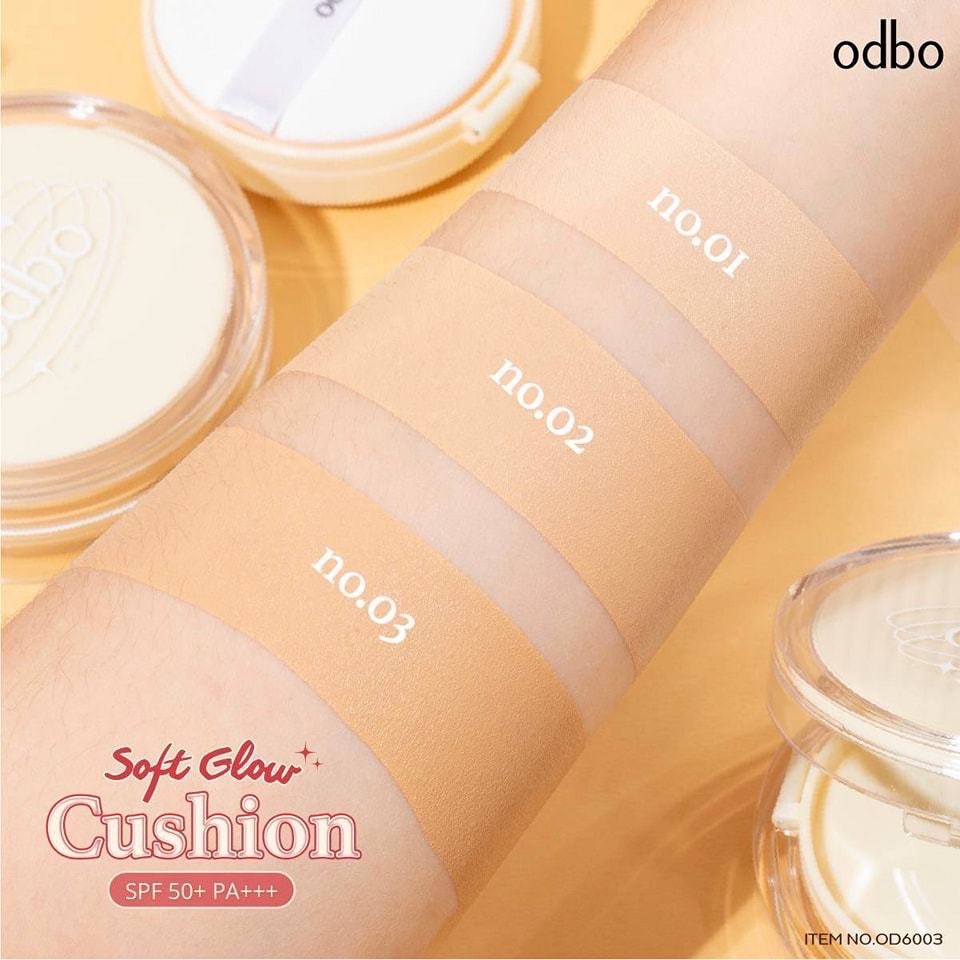 คุชชั่นโอดีบีโอ ซอฟท์ โกลว์ Odbo Soft Glow Cushion SPF 50 PA+++ | Lazada.co.th
