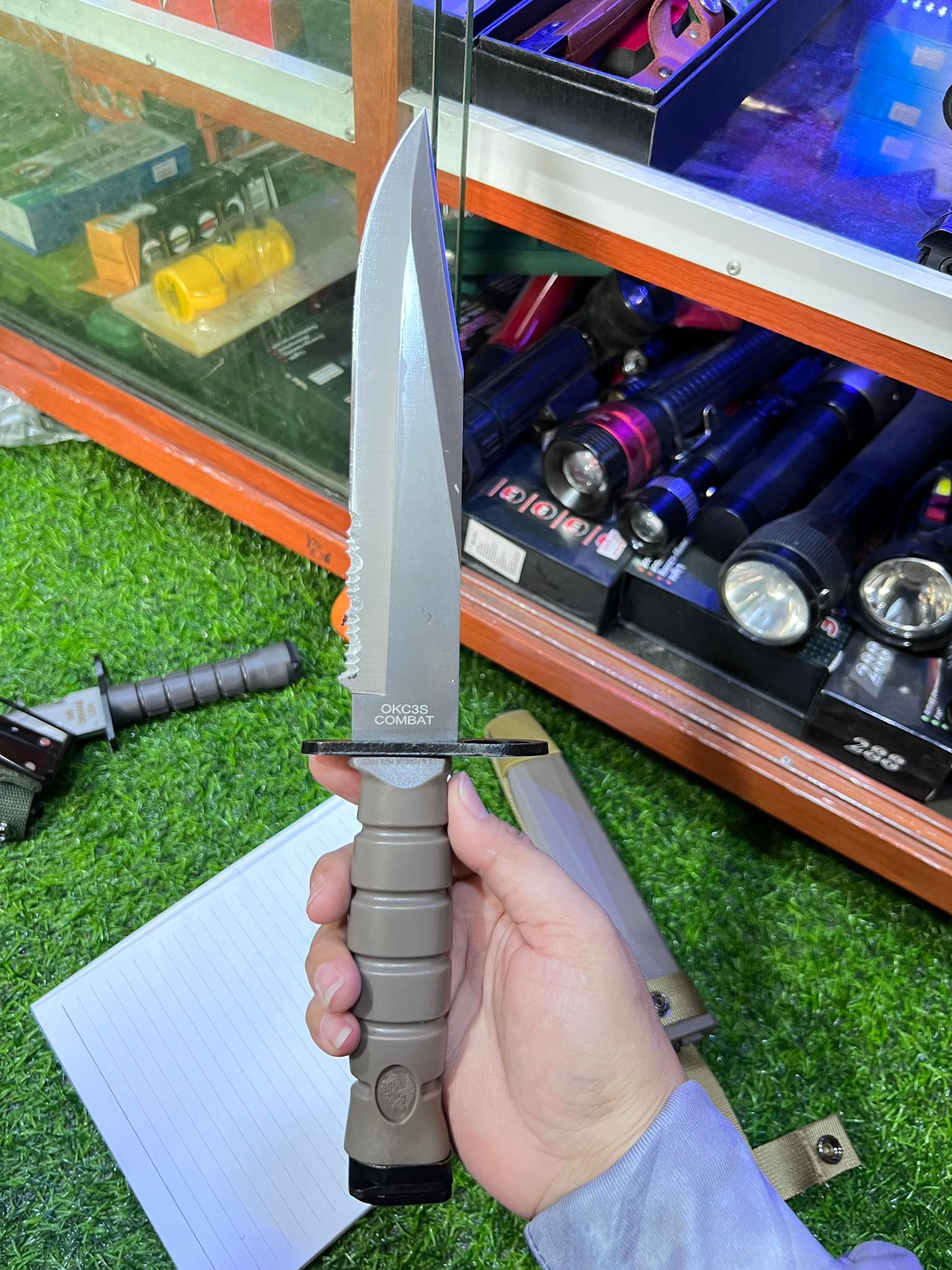 มีดใบตาย มีดทหาร รุ่น M10 OKC3S ยี่ห้อ OKC Ontario - NNPShop89 - ThaiPick