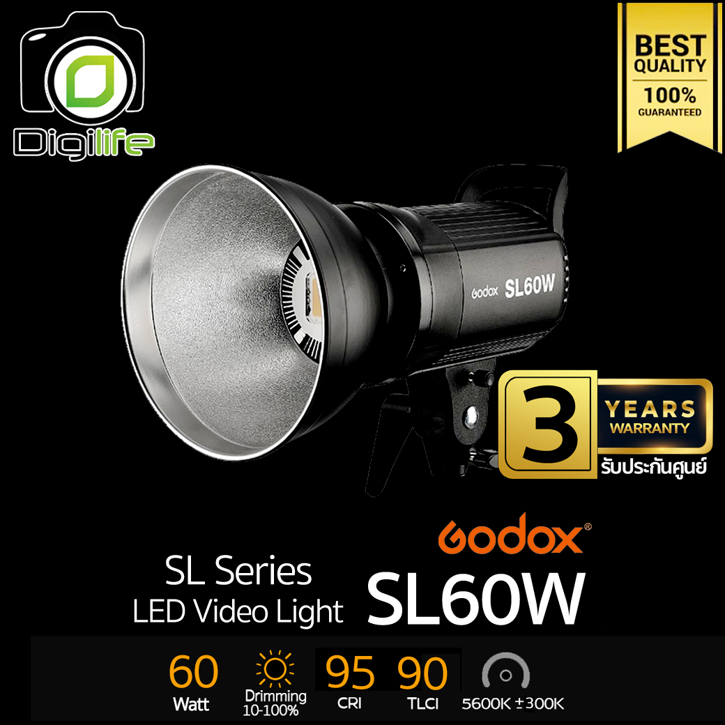 Godox LED SL60W 60W 5600K Bowen Mount - รับประกันศูนย์ Godox Thailand 3 ...