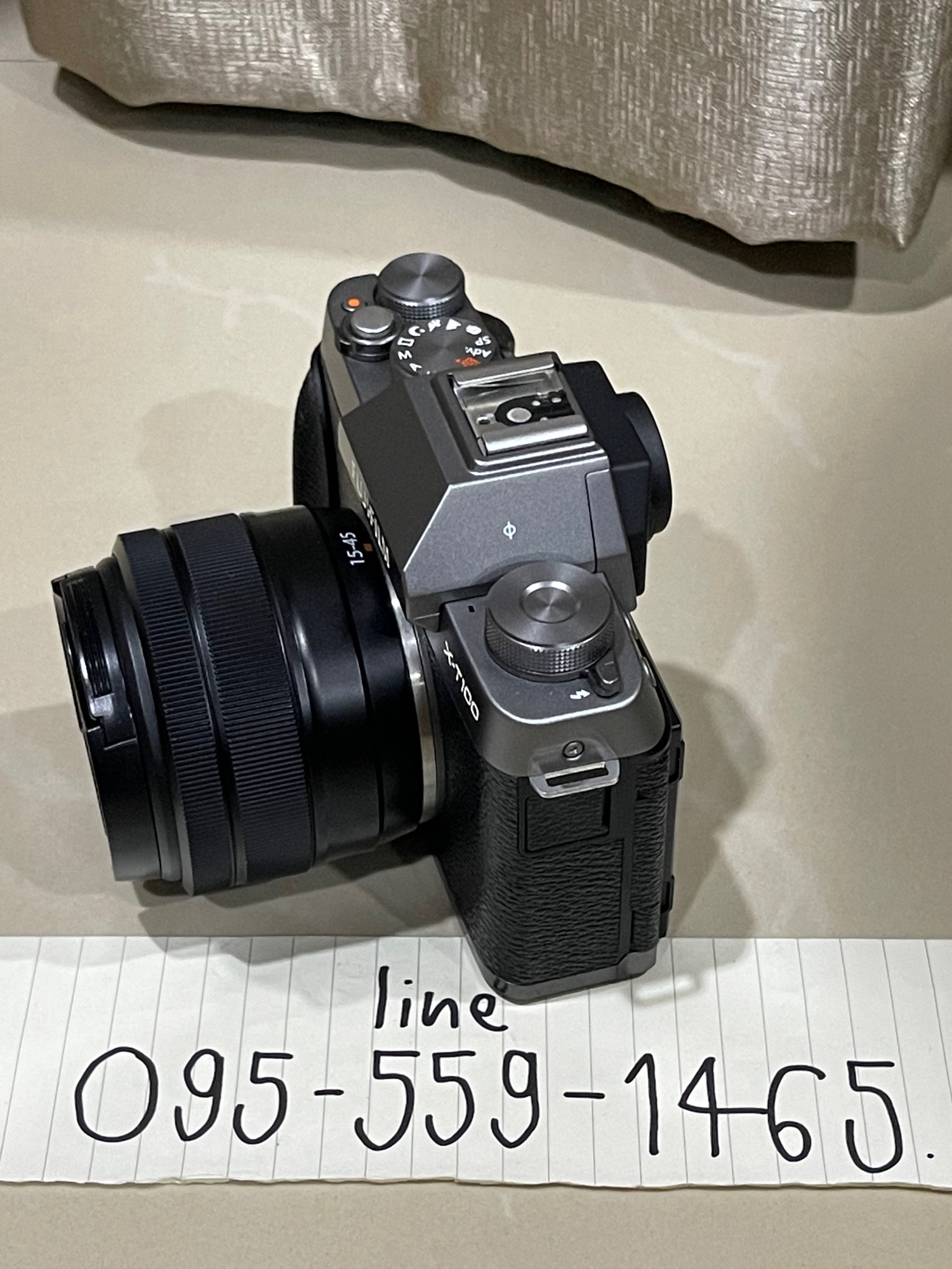 (สินค้ามือ2) กล้อง Fuji XT100 ติดเลนส์ 15-45 wifi เซลฟี่ได้ค่ะ อุปกรณ์ ...