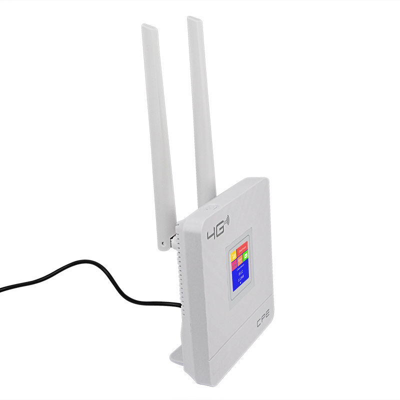 CPF903 ซิมเราท์เตอร์ ไร้สาย ใช้ได้ทุกเครือข่าย 150Mbps Wireless SIM ROUTER 4G LTE CPE LCD ...