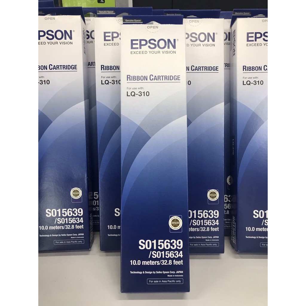 ตลับผ้าหมึกEpson LQ-310 ของแท้จากศูนย์ 100% ผ้าหมึกLQ-310 Ribbon Epson ...
