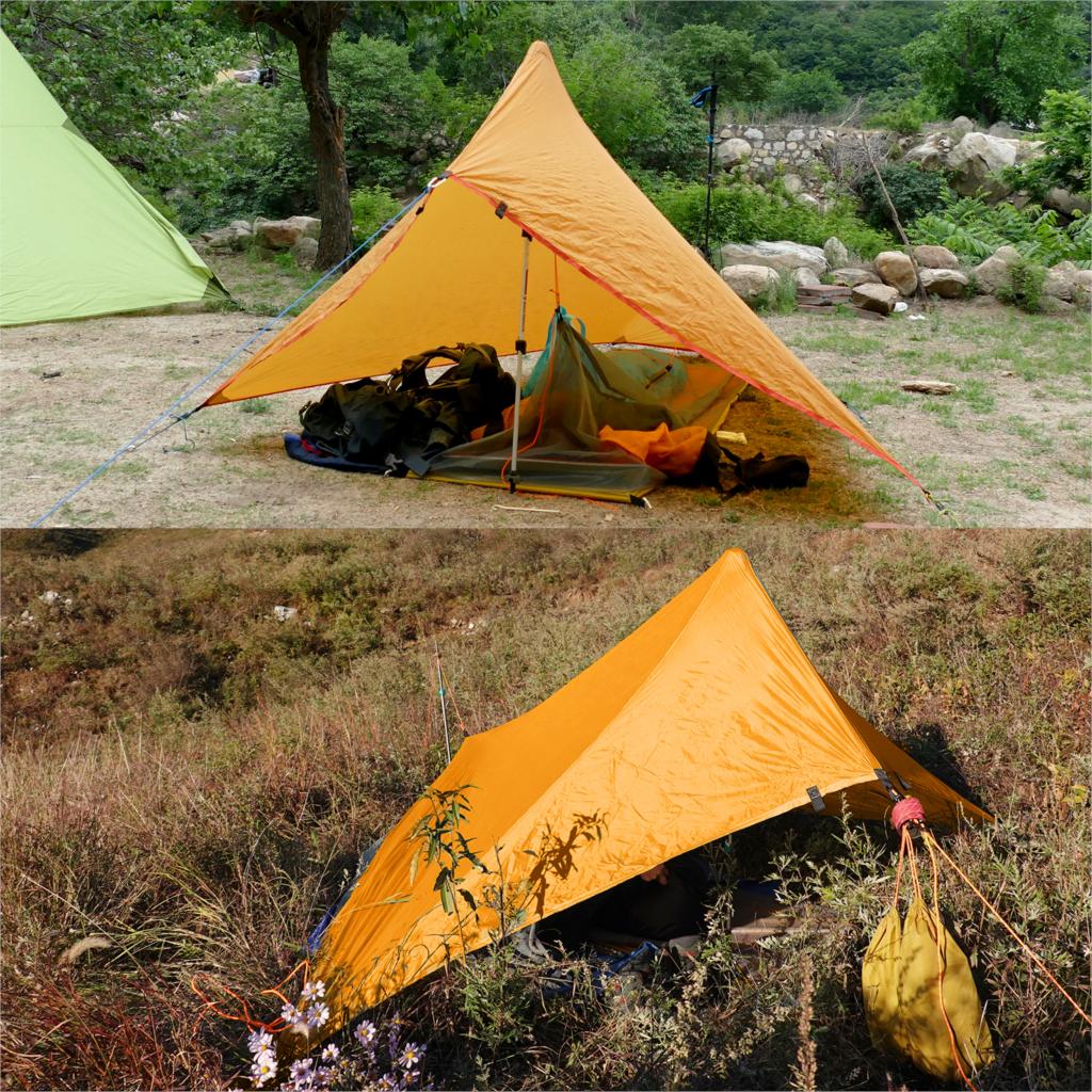 Ultralight 310g Flysheet Tent Waterproof 20D Double-sided Silicone ...