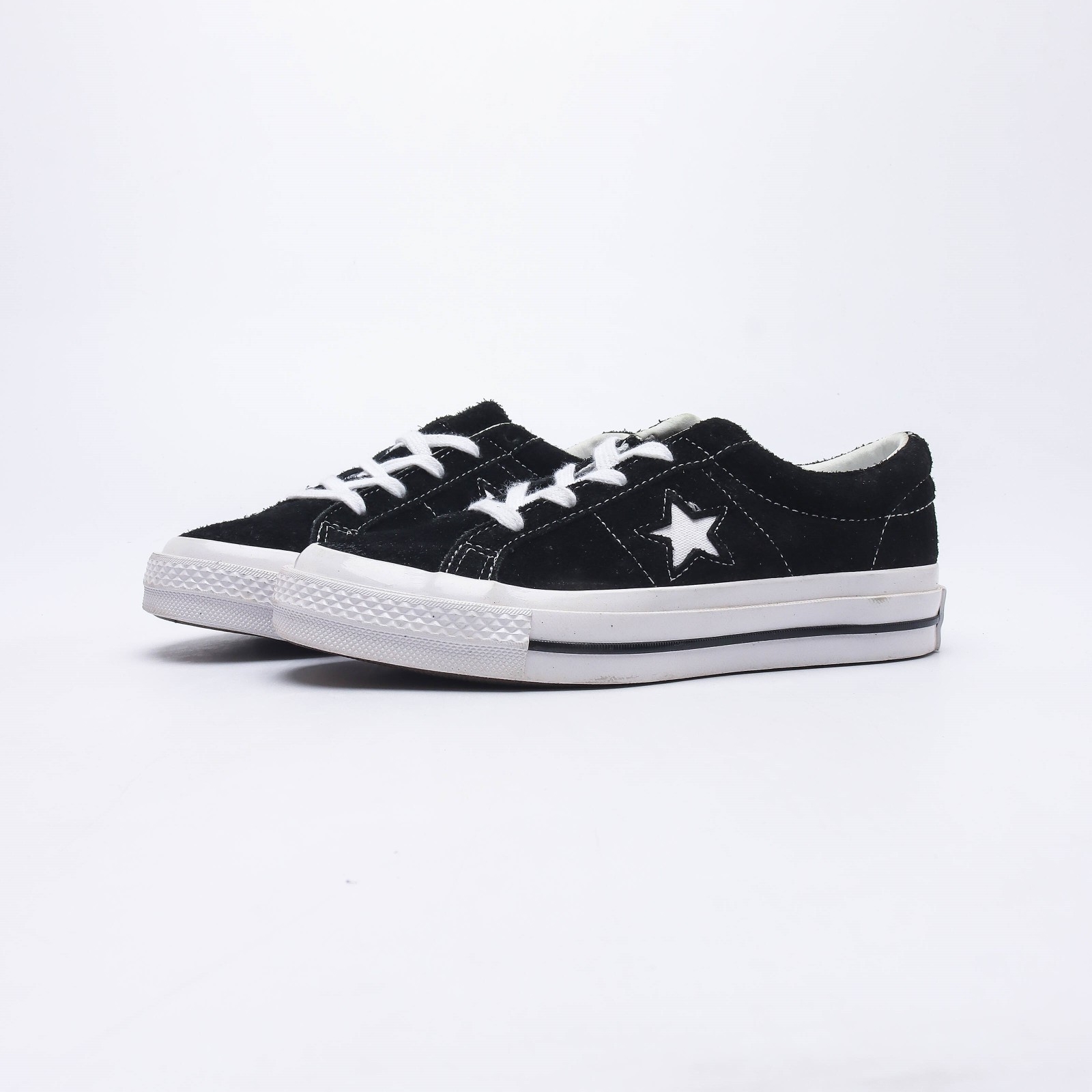 AUTHORIZED STORE STUSSY X CONVERSE ONE STAR CANVAS SHOES 158369C ...
