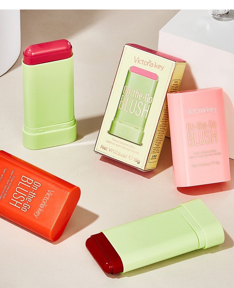 Victoria Key On-The-Go Blush บลัชออนเนื้อครีม ปัดแก้มสติ๊ก ...