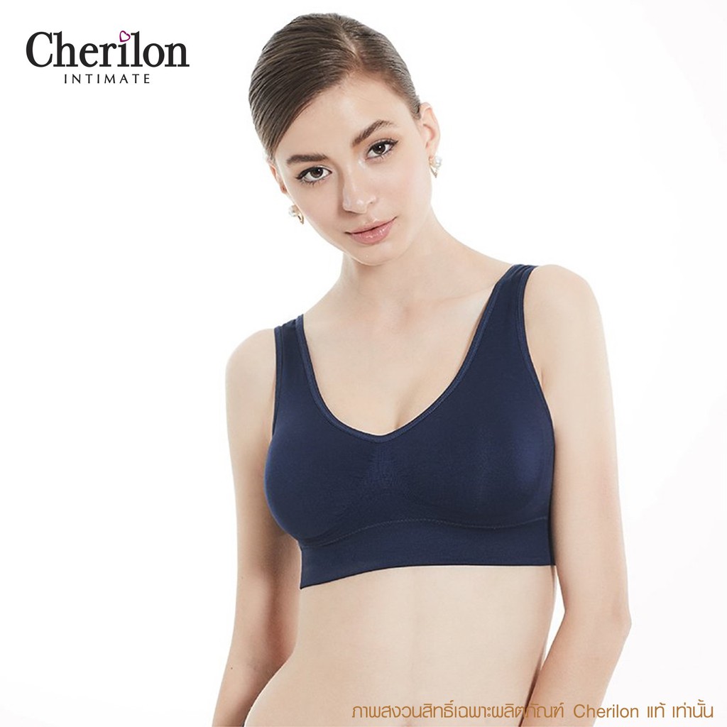 Cherilon Seamless Bra ชุดชั้นใน เชอรีล่อน ไร้ตะเข็บ เก็บทรงสวย เน้นเก็บเนื้อส่วนเกินแผ่นหลังและ ...