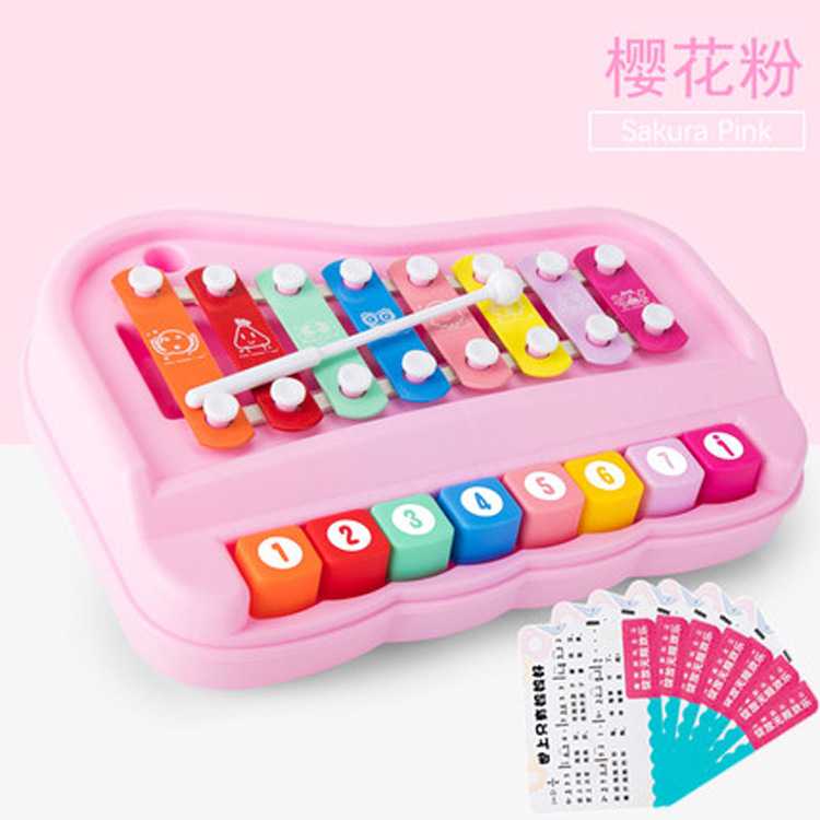 Children Education Eight Tone Toy Piano Toy Baby Early Education Music ...