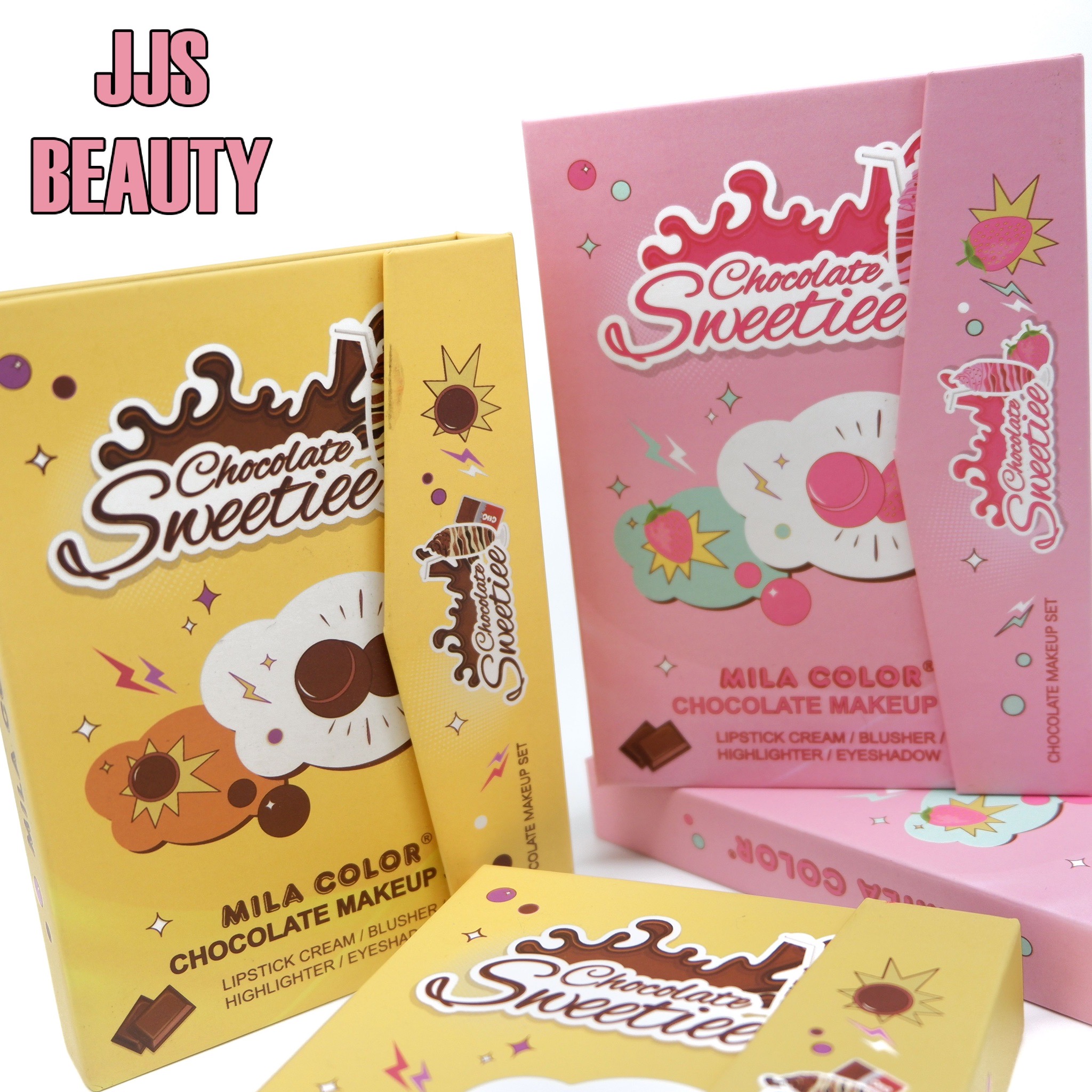 Mila Color Chocolate Makeup พาเลทแต่งหน้า สวยครบจบในตลับ - JJS BEAUTY - ThaiPick