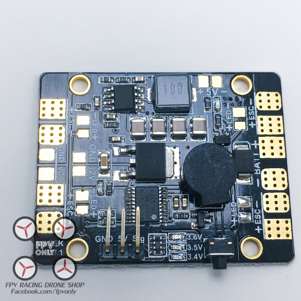 Matek LED & POWER HUB 5in1 V3 Power Supply Board + BEC 5V 12v + Low ...