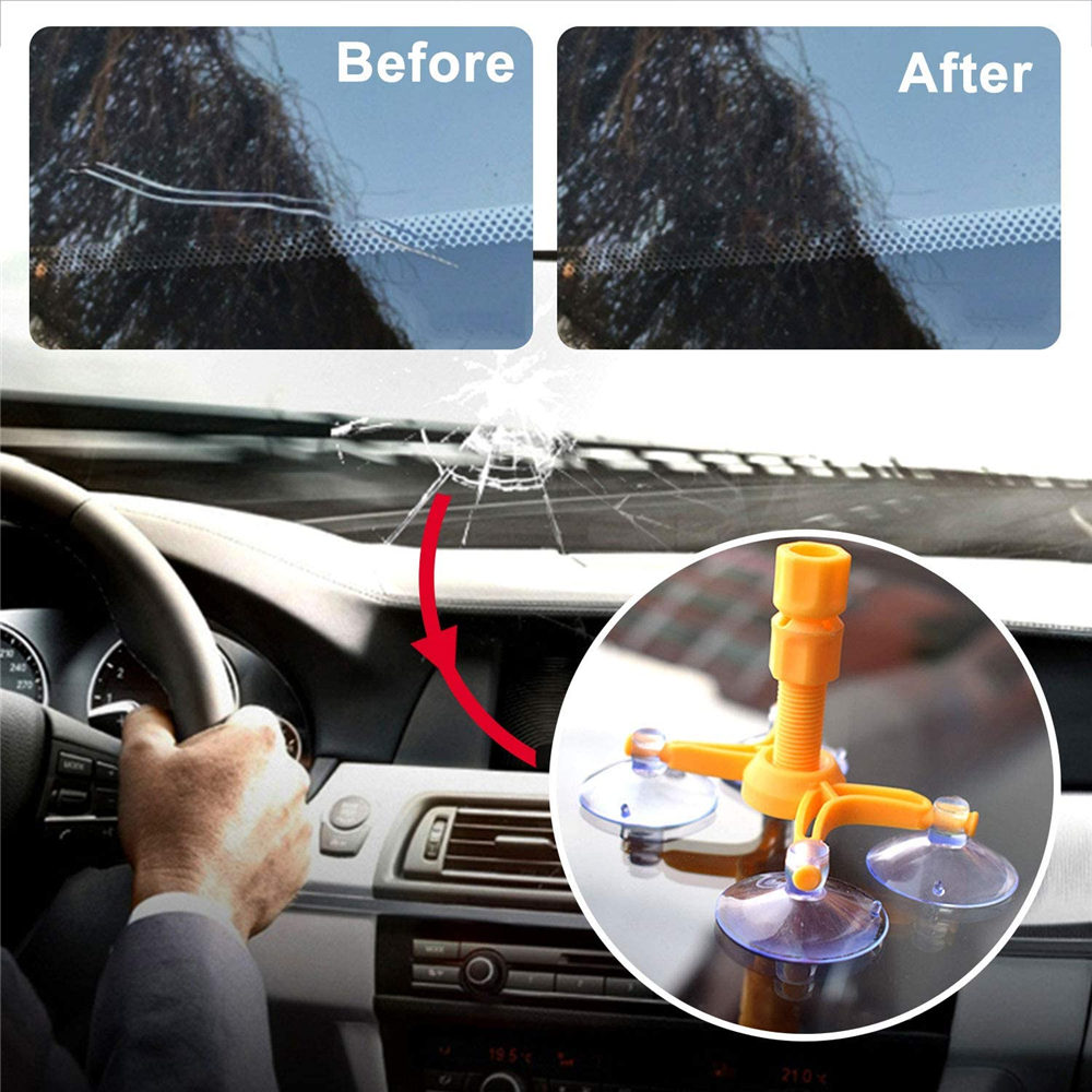 【FNUHMALL 】 1 Pcs Premium DIY Windscreen Crack Repair Kit Car Chip ...