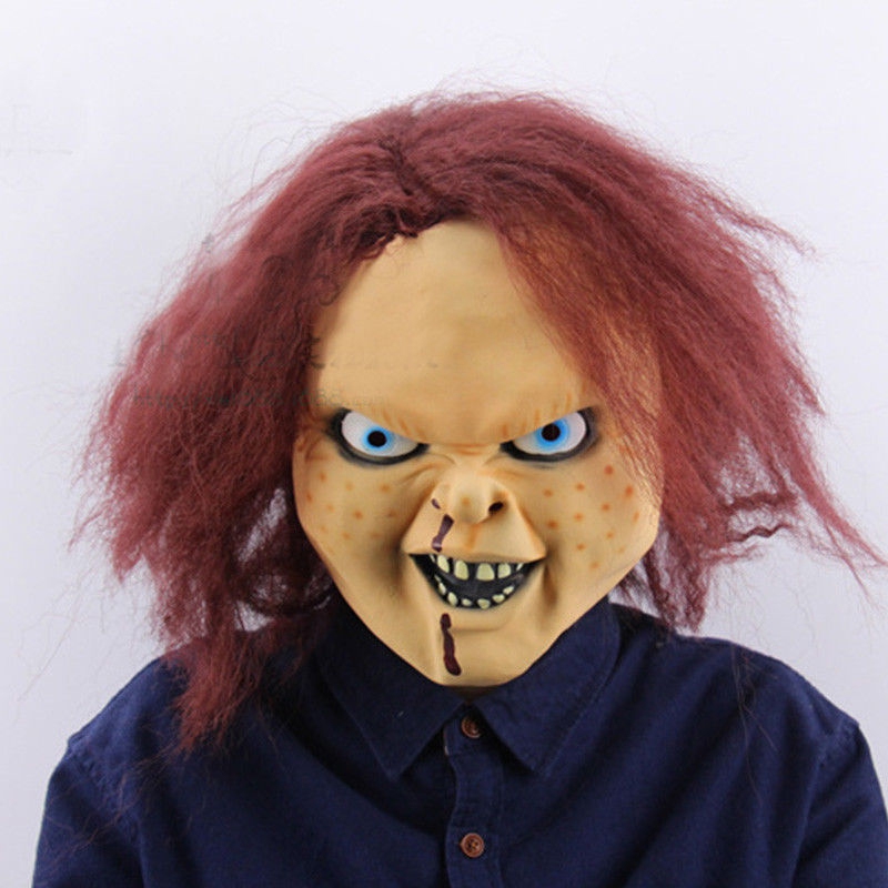 Chucky Mask Child's Play Costume Masques Ghost Chucky Masks Horror Face ...