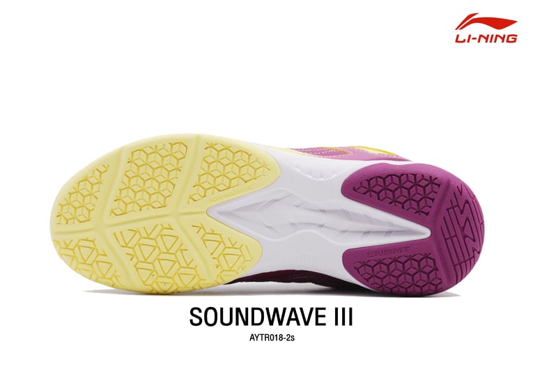 LI-NING รองเท้าแบดมินตัน SOUND WAVE III (AYTR018) BADMINTON SHOES - Li ...