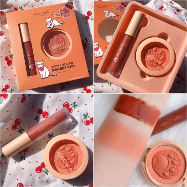 Nee cara Meow Blush & Lip Glaze - StarCosmetic - ThaiPick
