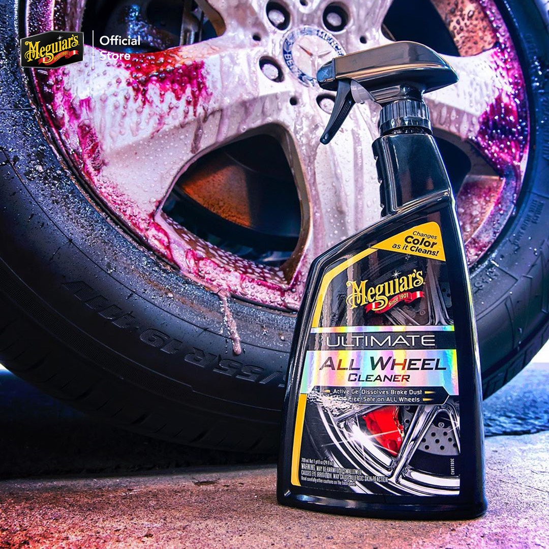 Meguiars G180124 Ultimate All Wheel Cleaner น้ำยาล้างล้ออัลติเมท รูปแบบ ...