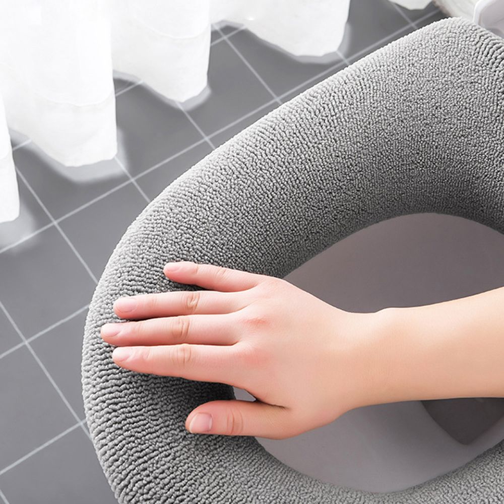 FGHJFGH สีทึบหนา Universal อุ่นในครัวเรือนห้องน้ำล้างทำความสะอาดได้ฝา ...