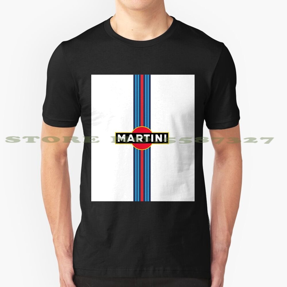 Vertical Concept Stripes Logo Funny T Shirt For Men Gulf Racing Retro ...