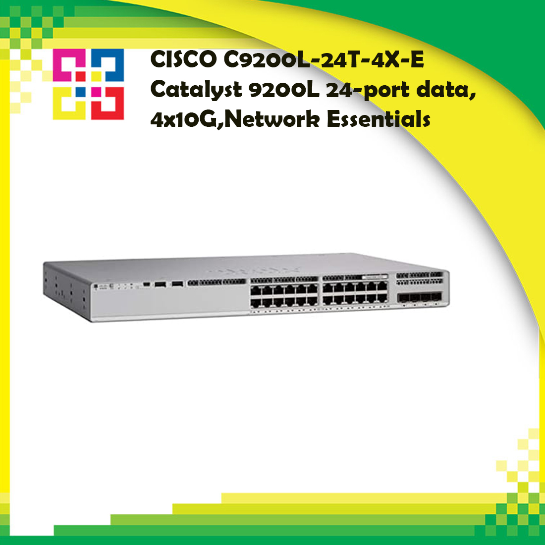 CISCO C9200L-24T-4X-E Catalyst 9200L 24-port data, 4x10G,Network ...
