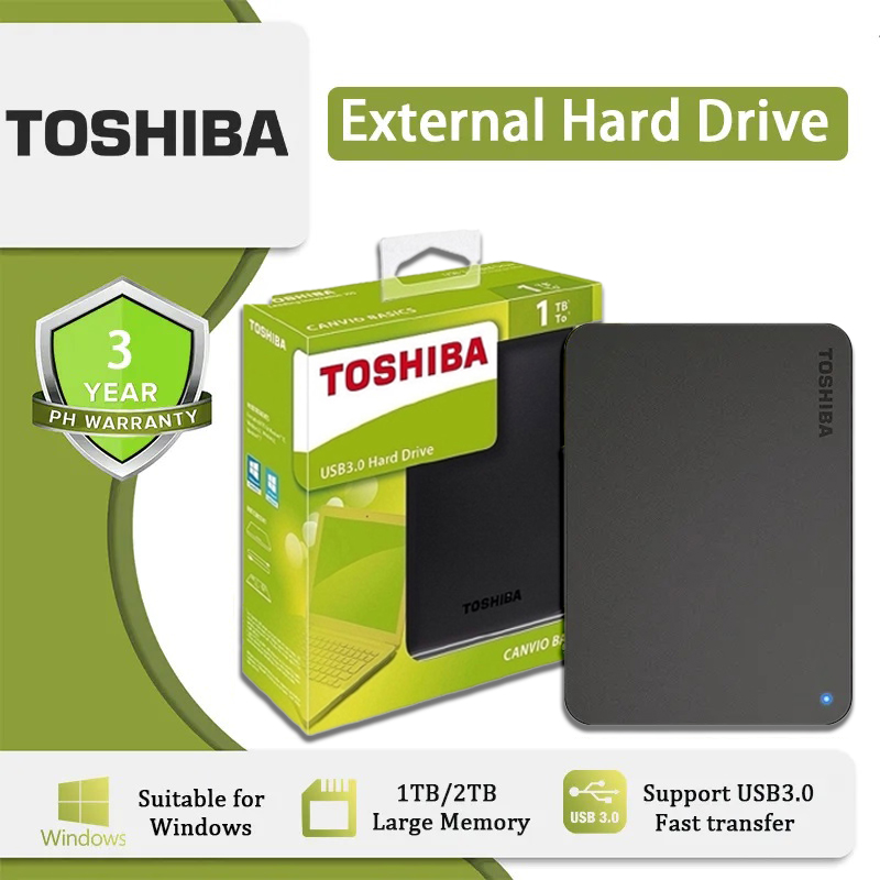 Center.itTOSHIBA hdd external 1TB2TB external hard disk ของแท้ USB3.0 2 ...