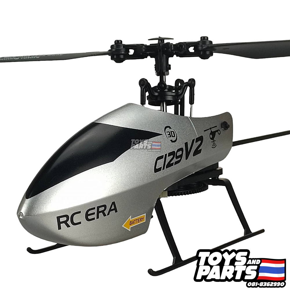 เฮลิคอปเตอร์บังคับ 3D RC Helicopter for Adults, C129V2, Air Ballet, 3D Flip Stunt Rolling, 2 ...