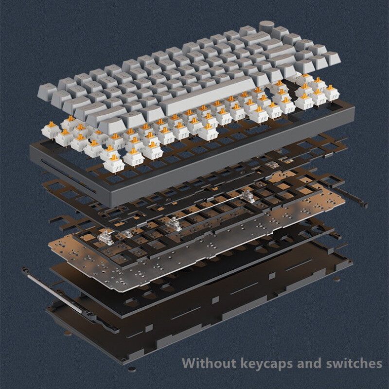 【Ready】 Glorious Gmmk Pro 75 Hot-swappable Keyboard Kit Cnc Aluminum ...