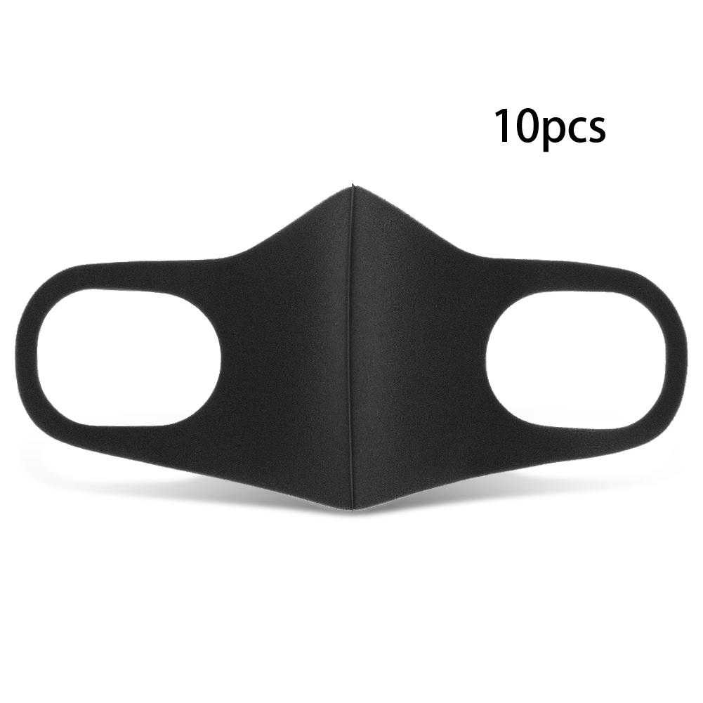 Anti Haze Muffle Washable Mouth Mask, 10PCS Reusable Unisex Anti Haze ...