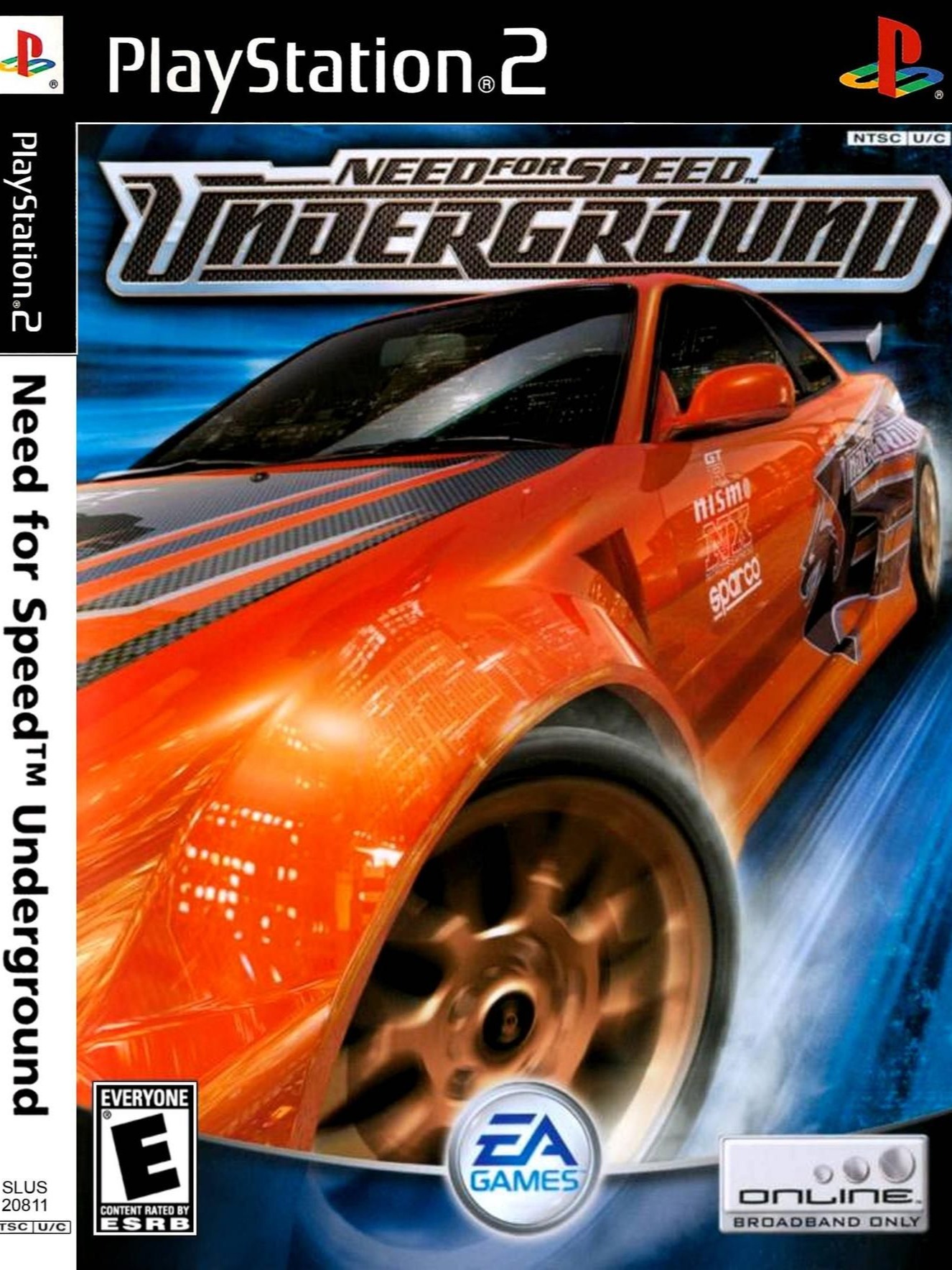 Ps2 แผ่นเกมส์ NFS need for speed underground PlayStation2⚡ส่งไว⚡ ...