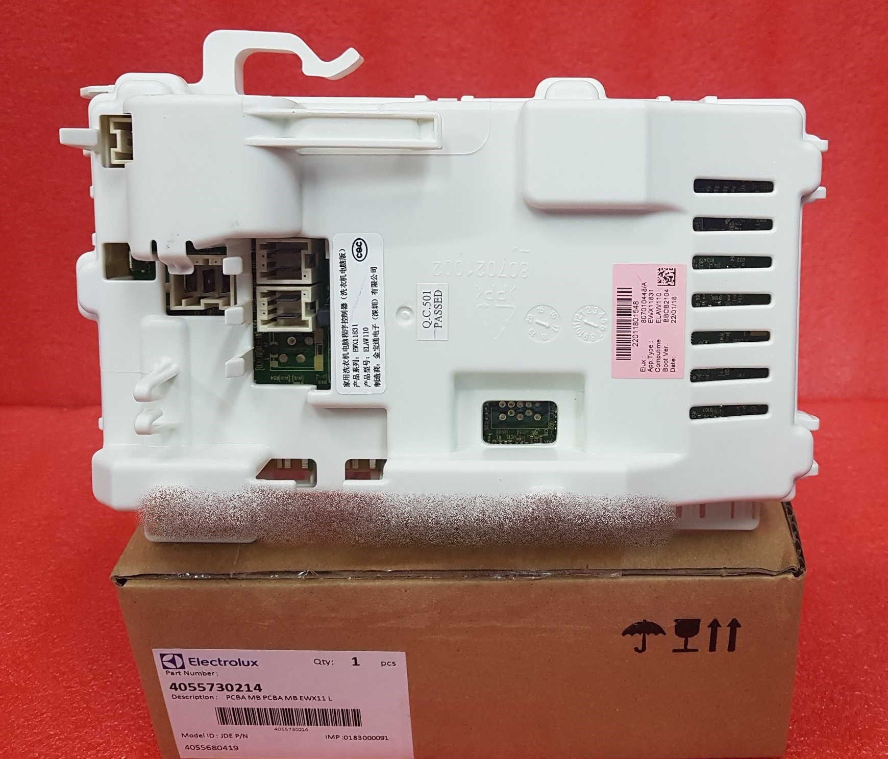 อะไหล่ของแท้/บอร์ดเครื่องซักผ้า/เมนบอร์ดเครื่องซักผ้าอีเล็กโทรลักซ์ ...