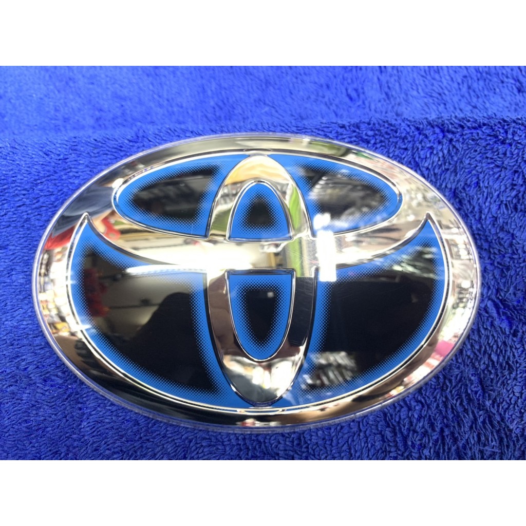 TOYOTA ฟ้า HYBRID ตรา โลโก้ รถ หน้า หลัง FORTUNER REVO ROCCO VIGO VIOS ...