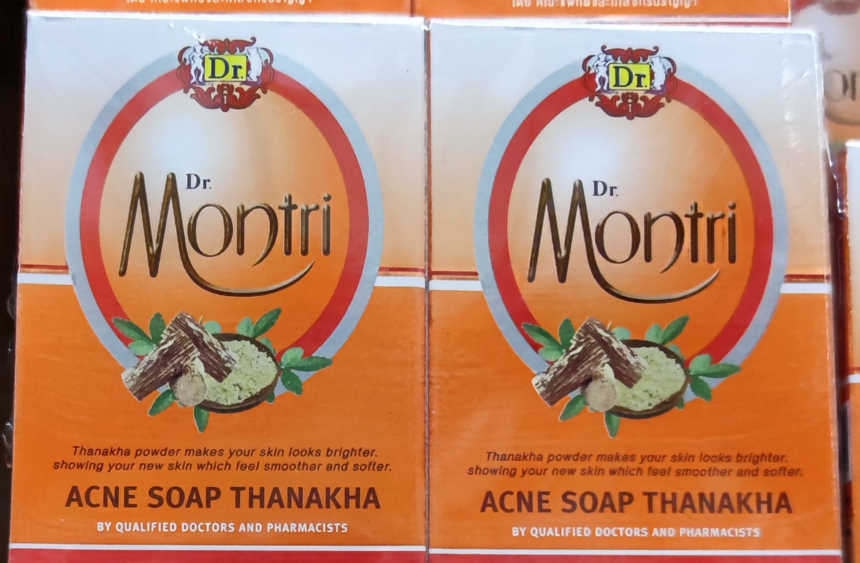 Dr. Montri Acne Soap ด๊อกเตอร์มนตรี สบู่ก้อน สบู่สิว-ฝ้า สูตรใหม่ผสมทา ...