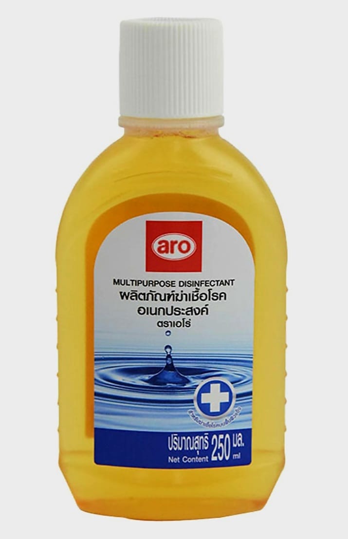 aro เอโร่ ผลิตภัณฑ์ฆ่าเชื้อโรคอเนกประสงค์ ฆ่าเชื้อโรคบนพื้นผิวแข็ง ฝา ...
