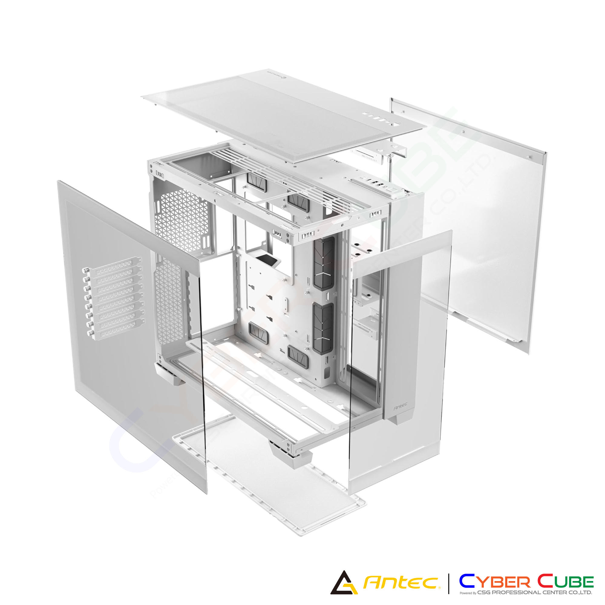 Antec C8 White Full-Tower Tempered Glass Gaming Cases ( เคสคอมพิวเตอร์ ...