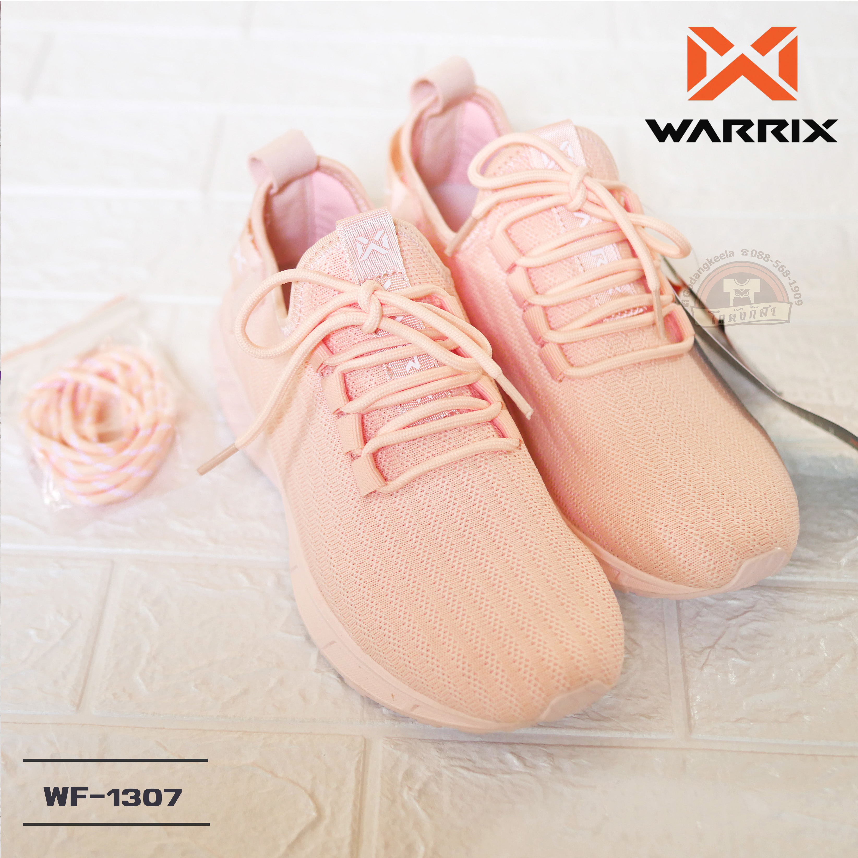 WARRIX รองเท้า รองเท้าวิ่ง Running WF-1307 สีชมพู วาริกซ์ วอริกซ์ ของ ...