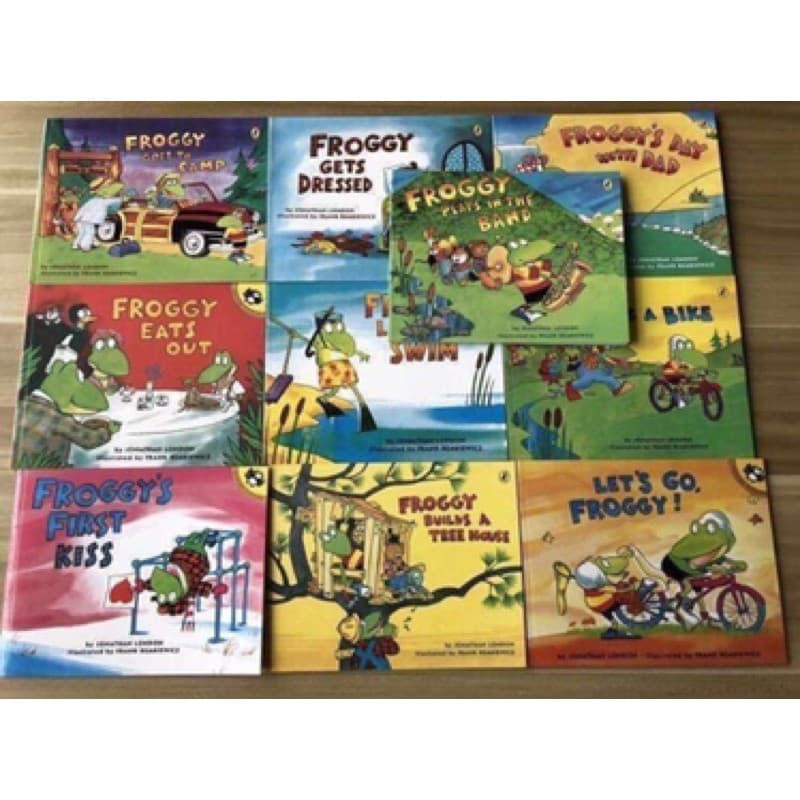 Frog Froggy Collection 10 Book Set - English Story Book - kidsbookcm ...