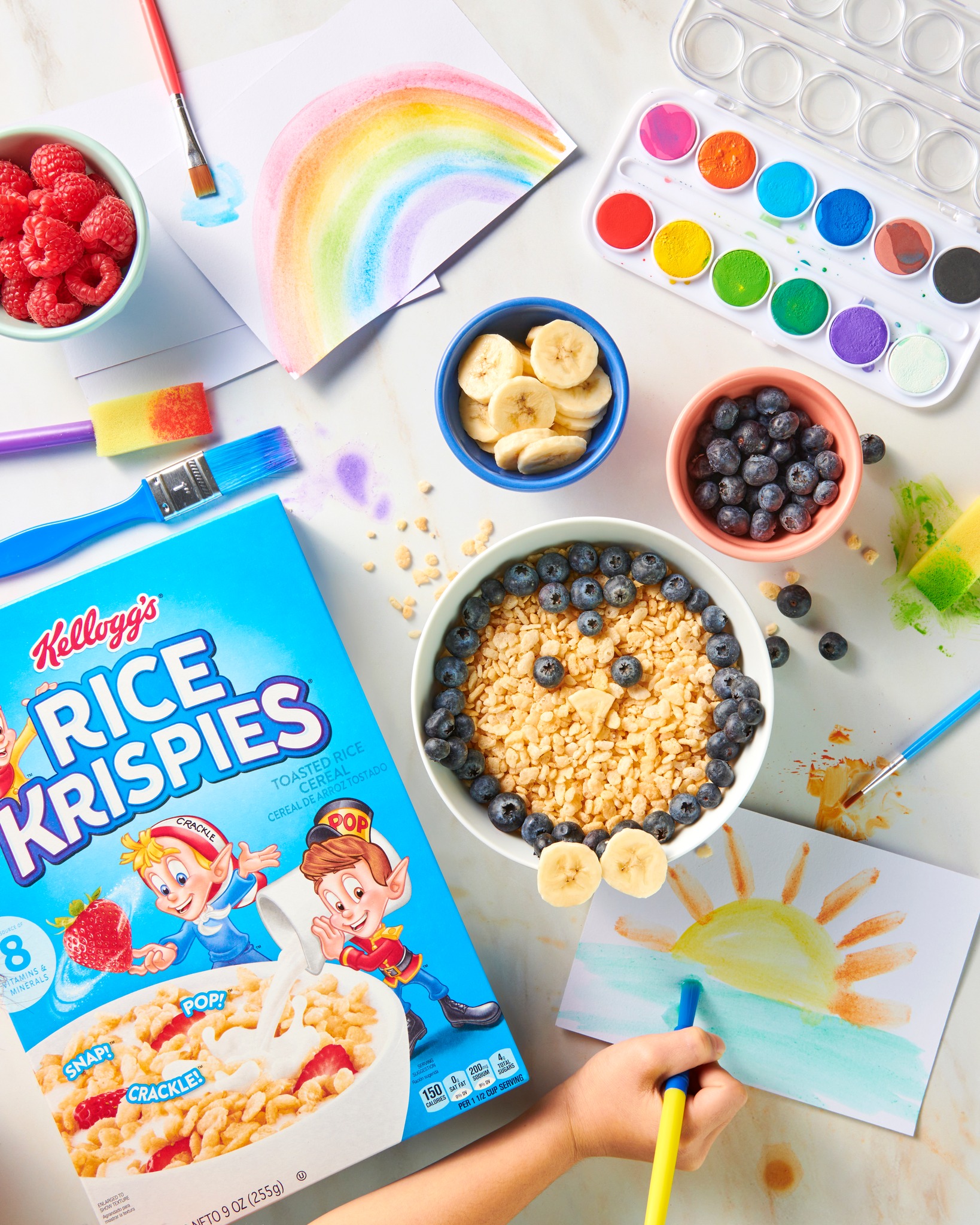 Kelloggs Rice Krispies Cereal 430g เคลล็อกส์ ข้าวอบธัญพืชเสริมวิตามิน ...