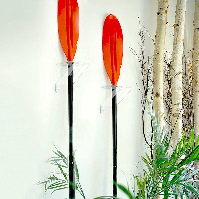 Kayak Paddle Storage Rack Boat Paddle Storage Rack Wall Mount for Canoe ...