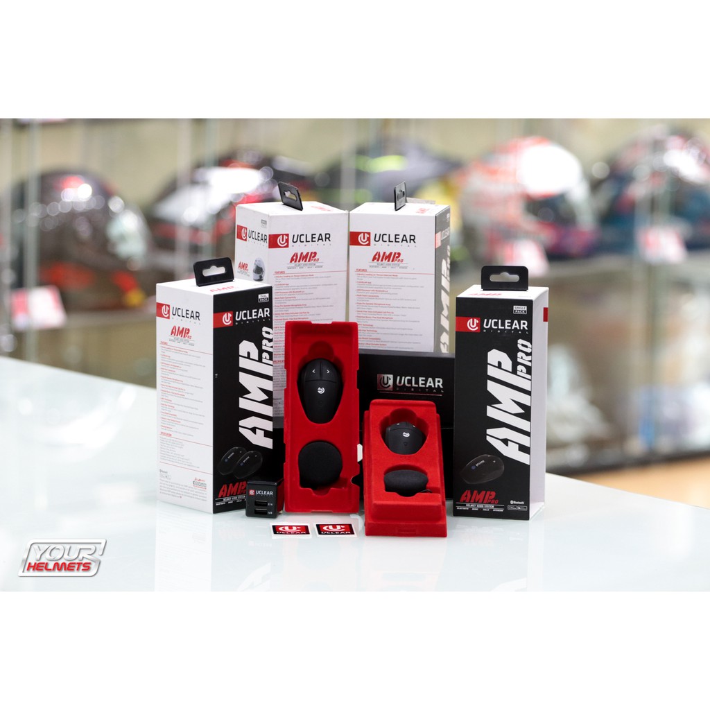 บลูทูธติดหมวกกันน็อค UCLEAR AMP PRO - BobbySherwood - ThaiPick