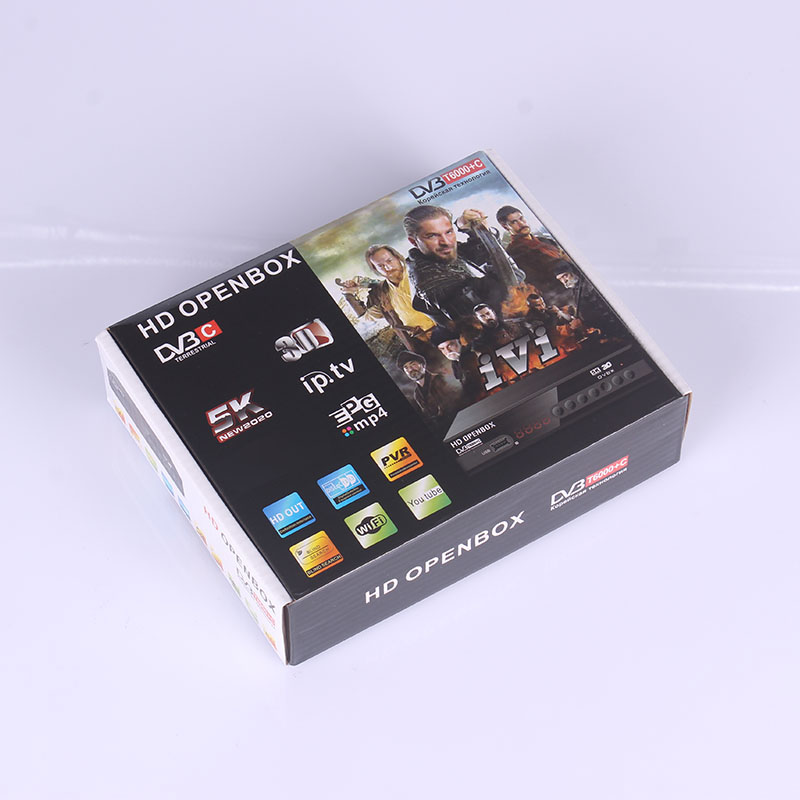 HDOPENBOX DVB-T2C ทีวีรับสัญญาณจูนเนอร์ DVB T2กล่องรับสัญญาณคู่ USB ซ็ ...