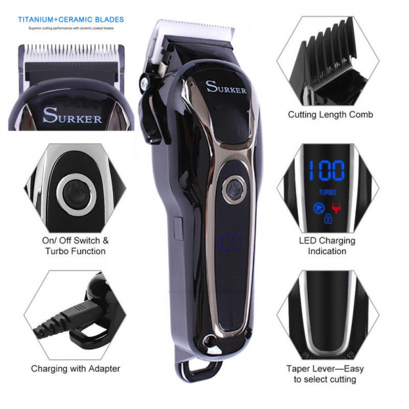 Greatshopping ค่าส่งถูก พร้อมส่ง !!!SURKER SK805 SK-805 / Kemei KM1990 ...