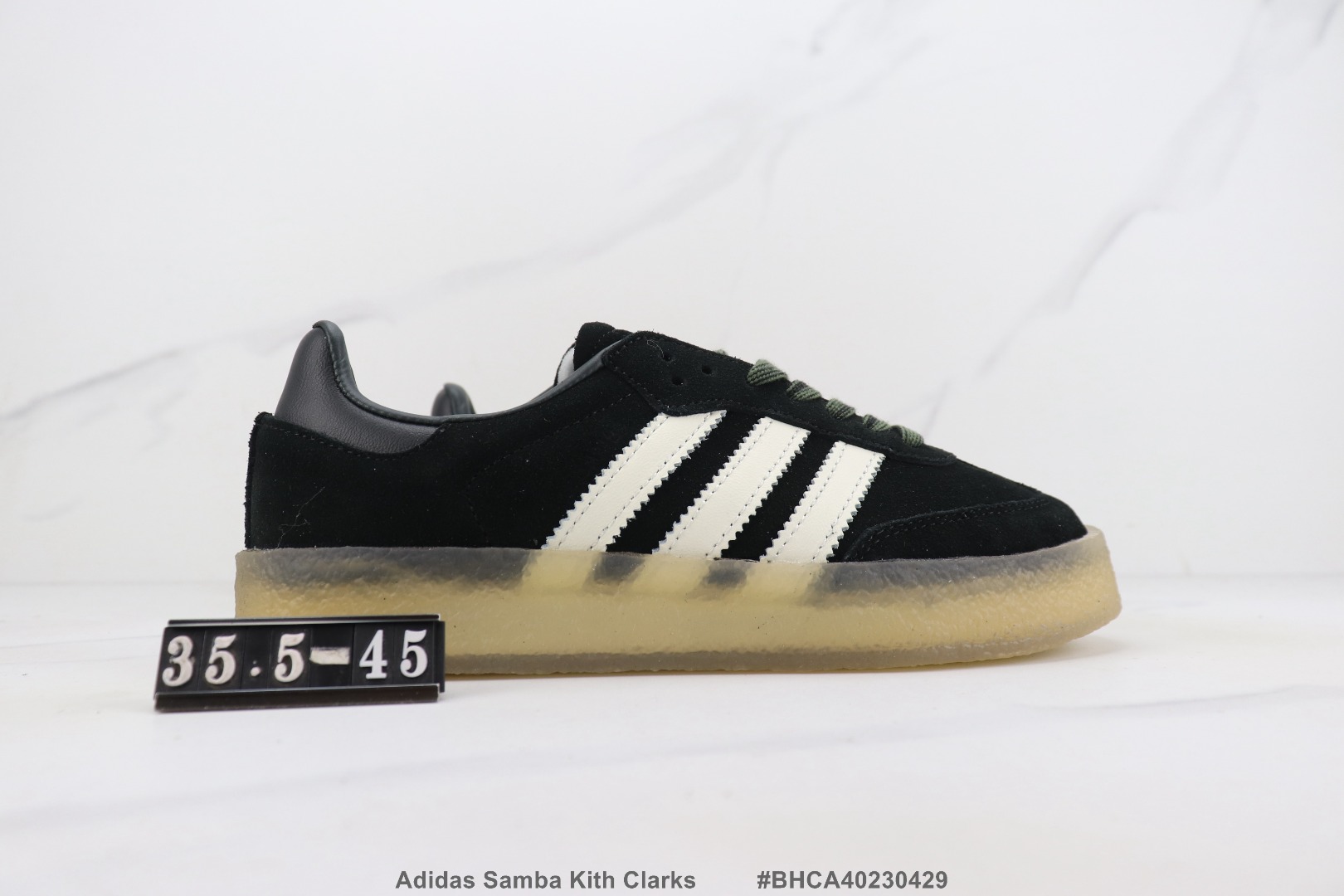 Adidas SAMBA KITH CLARKS Ba Dance Series การฝึกคุณธรรมสุภาพบุรุษสไตล์ ...