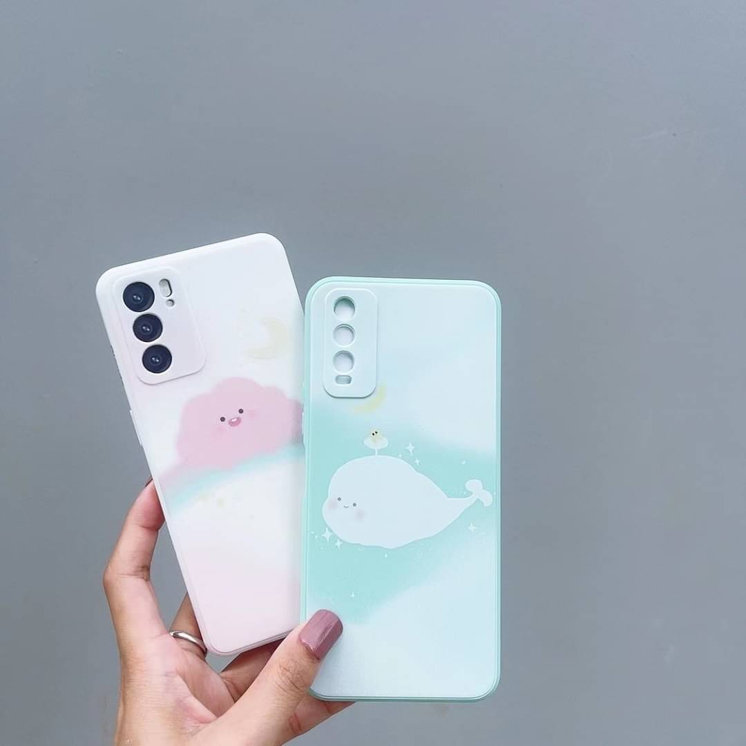 เคสออปโป้ A16 เคสซิลิโคนกำมะหยี่ลายการ์ตูนสกรีนใหม่ OPPO A55 A37 A53 ...