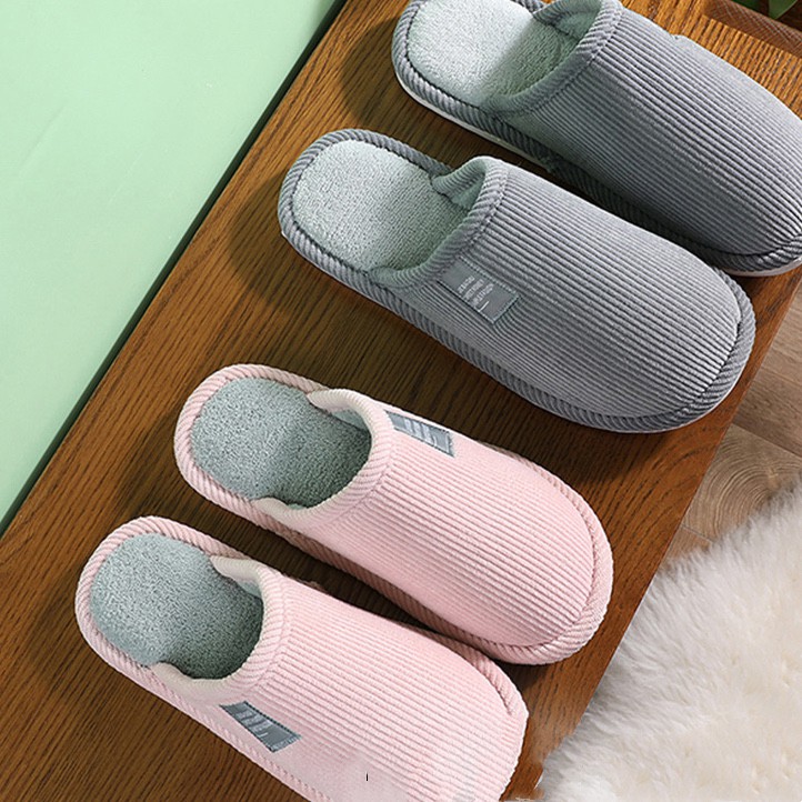 RICH Slippers รองเท้าใส่ในบ้าน รองเท้าลูกฟูกขนนุ่น สลิปเปอร์นุ่มเบาใส่ ...