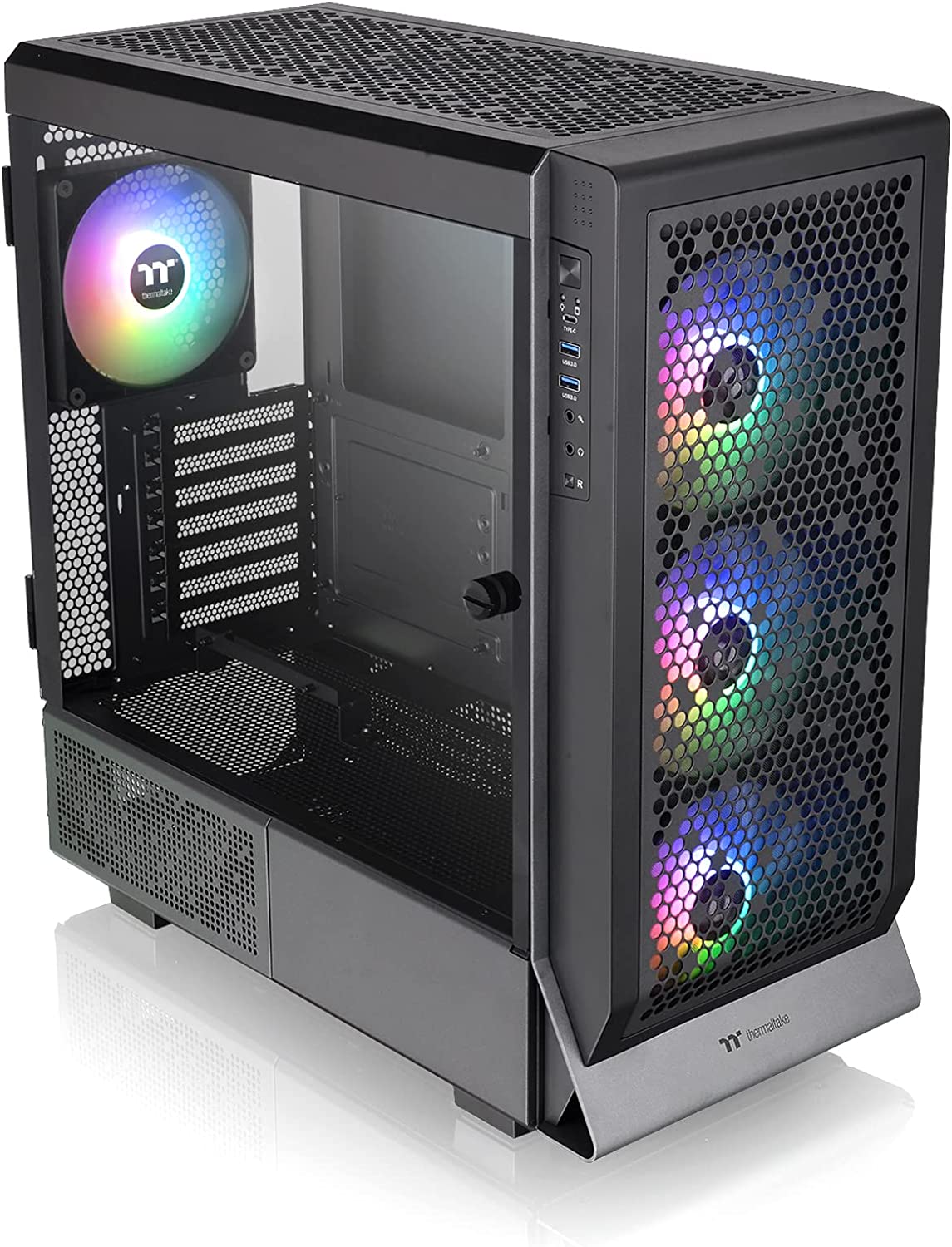 THERMALTAKE ( เคสคอมพิวเตอร์ แบบเปล่า ๆ ) CASE DIVIDER 170 TG ARGB ...