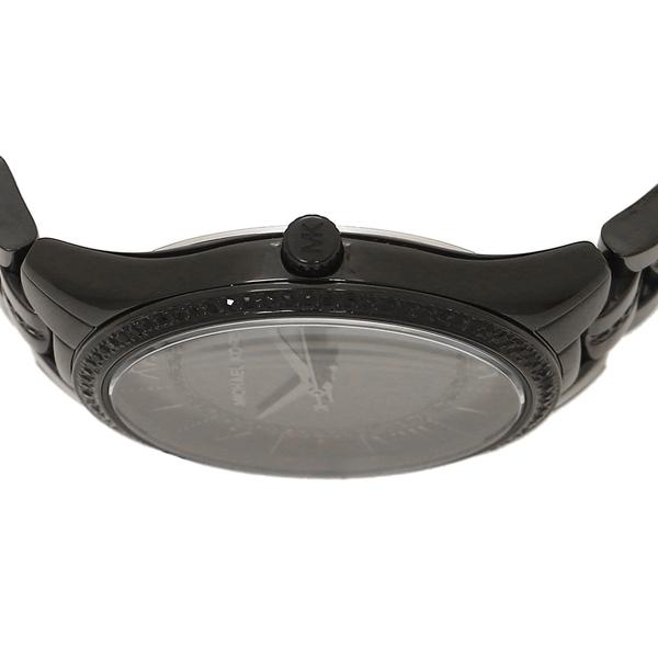 นาฬิกาข้อมือผู้หญิง MICHAEL KORS Black Dial Black Stainless Steel ...