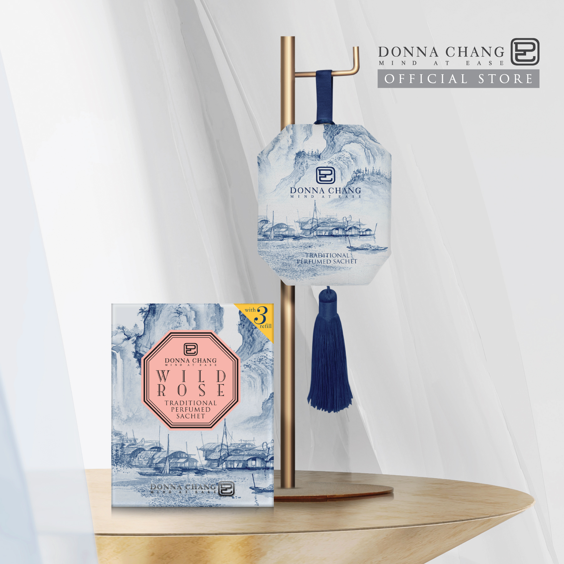 DONNA CHANG Comforting Vanilla Perfumed Sachet ดอนน่า แชง ถุงหอมปรับ ...