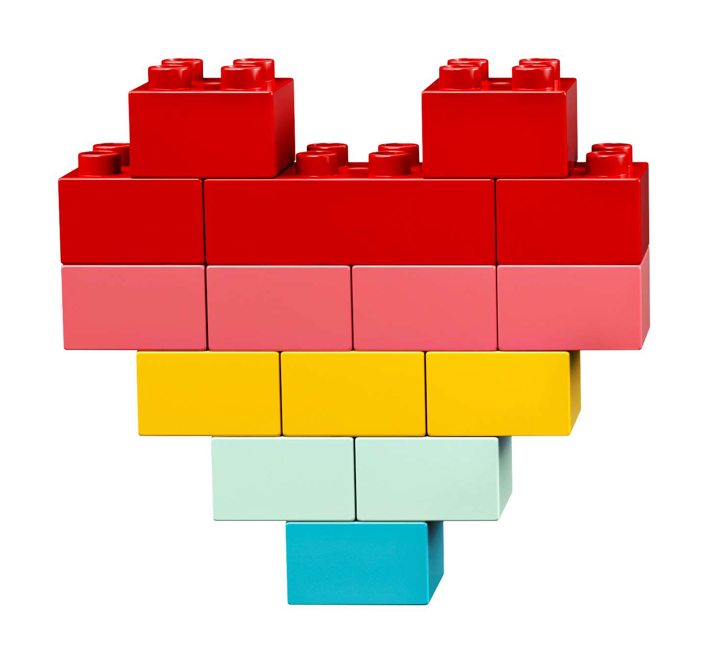 LEGO® DUPLO 10909 Classic Heart Box (80 Pieces) [ Kids Learning Toys ...