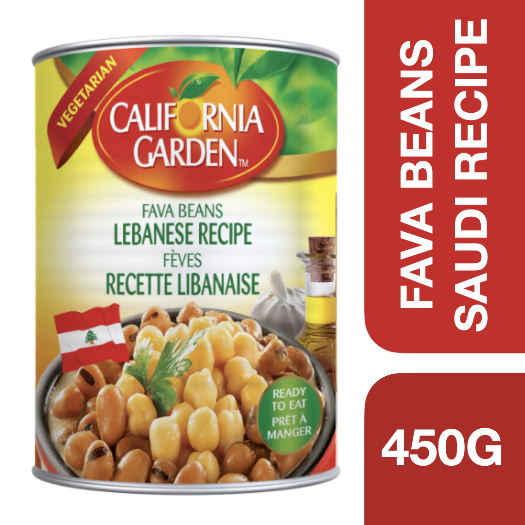 California Garden Fava Beans Lebanese Recipe 450g ++ แคลิฟอร์เนีย ...