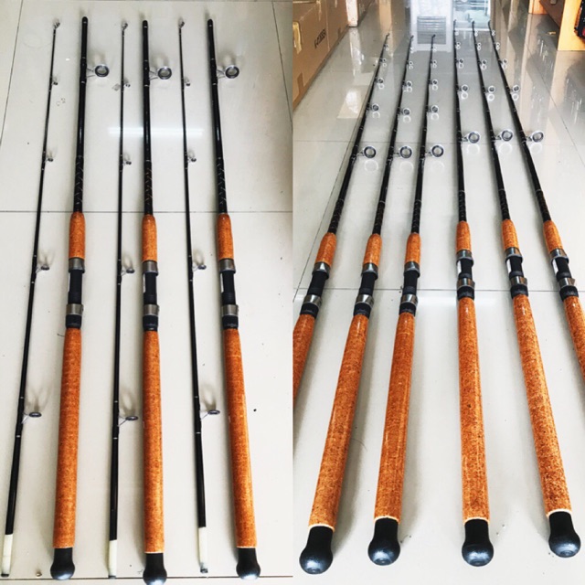 คันหน้าดิน VIP Red Star 6-10 ฟุต ด้ามก๊อกเคลือบ เหนียวๆ เบ็ดตกปลาครบชุด ...