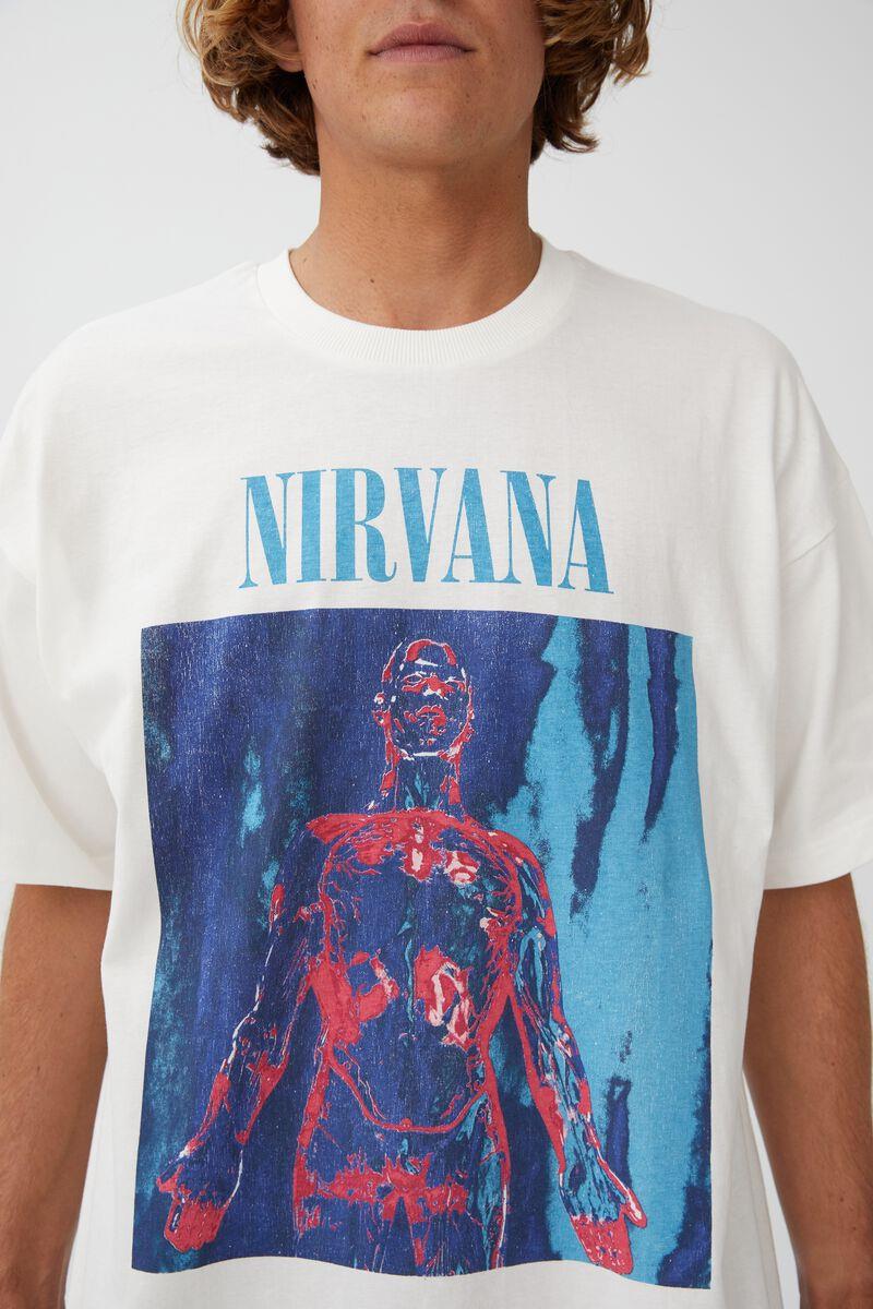 NIRVANA Sliver x mastermind x fear of godเสื้อยืดพิมพ์ลาย, เสื้อยืด ...