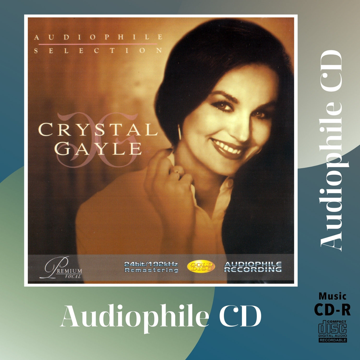 CD AUDIO เพลงสากล เพลงร้อง บันทึกเสียงดี Crystal Gayle อัลบั้ม ...