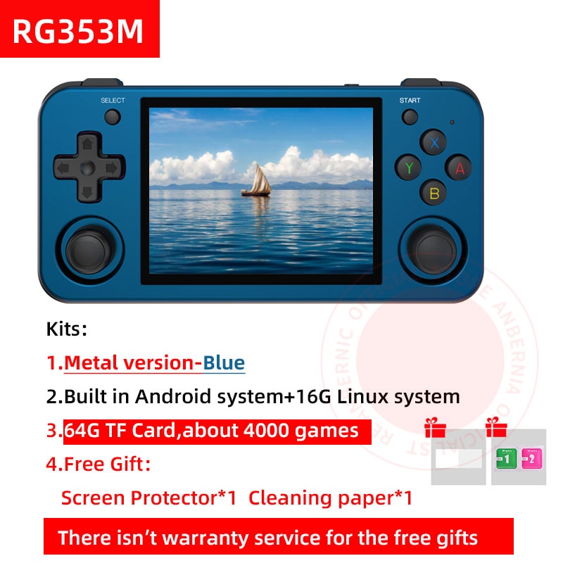 New ANBERNIC RG353M Android Portable Game Player Linux Pocket Game ...